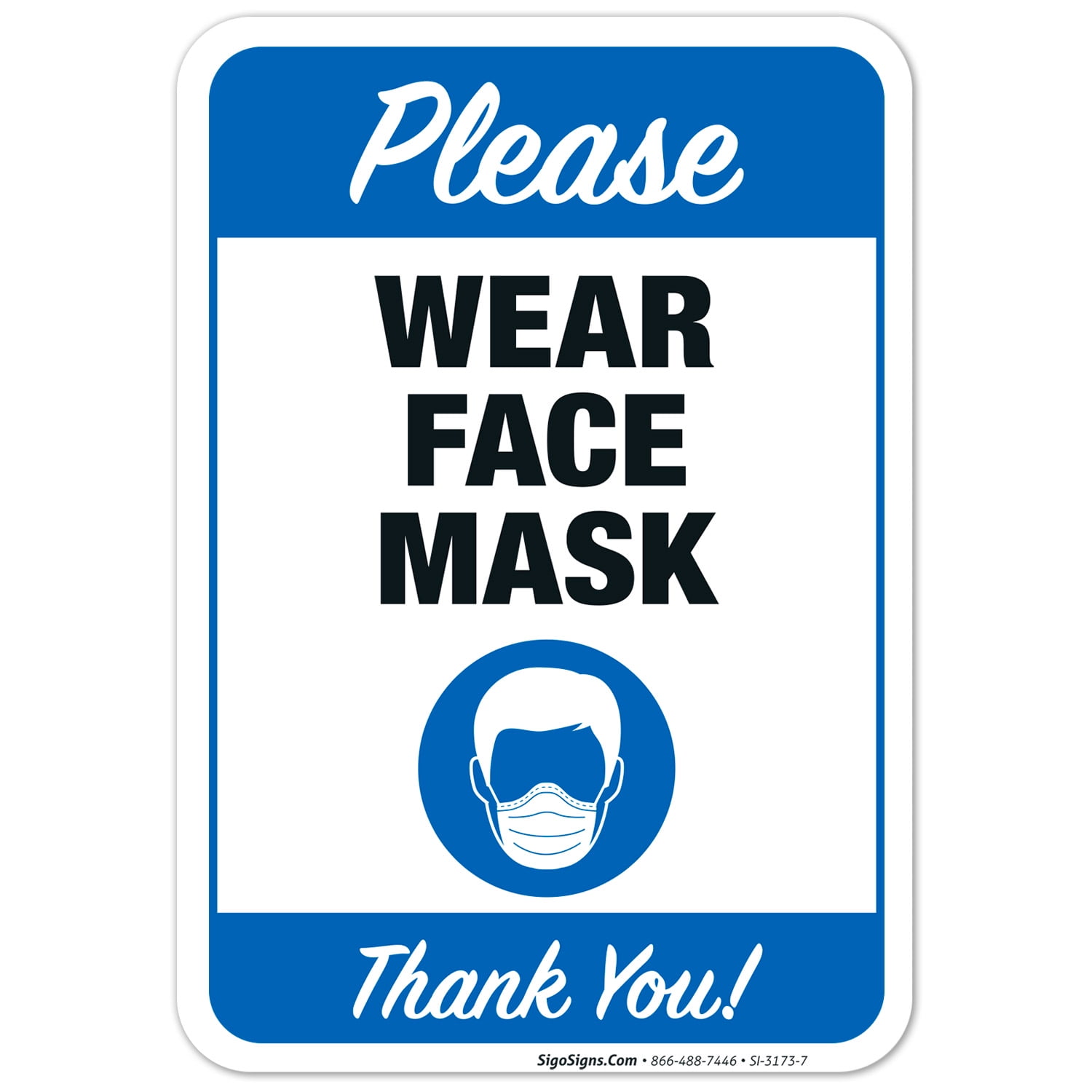 Mask Required Sign, - Walmart.com