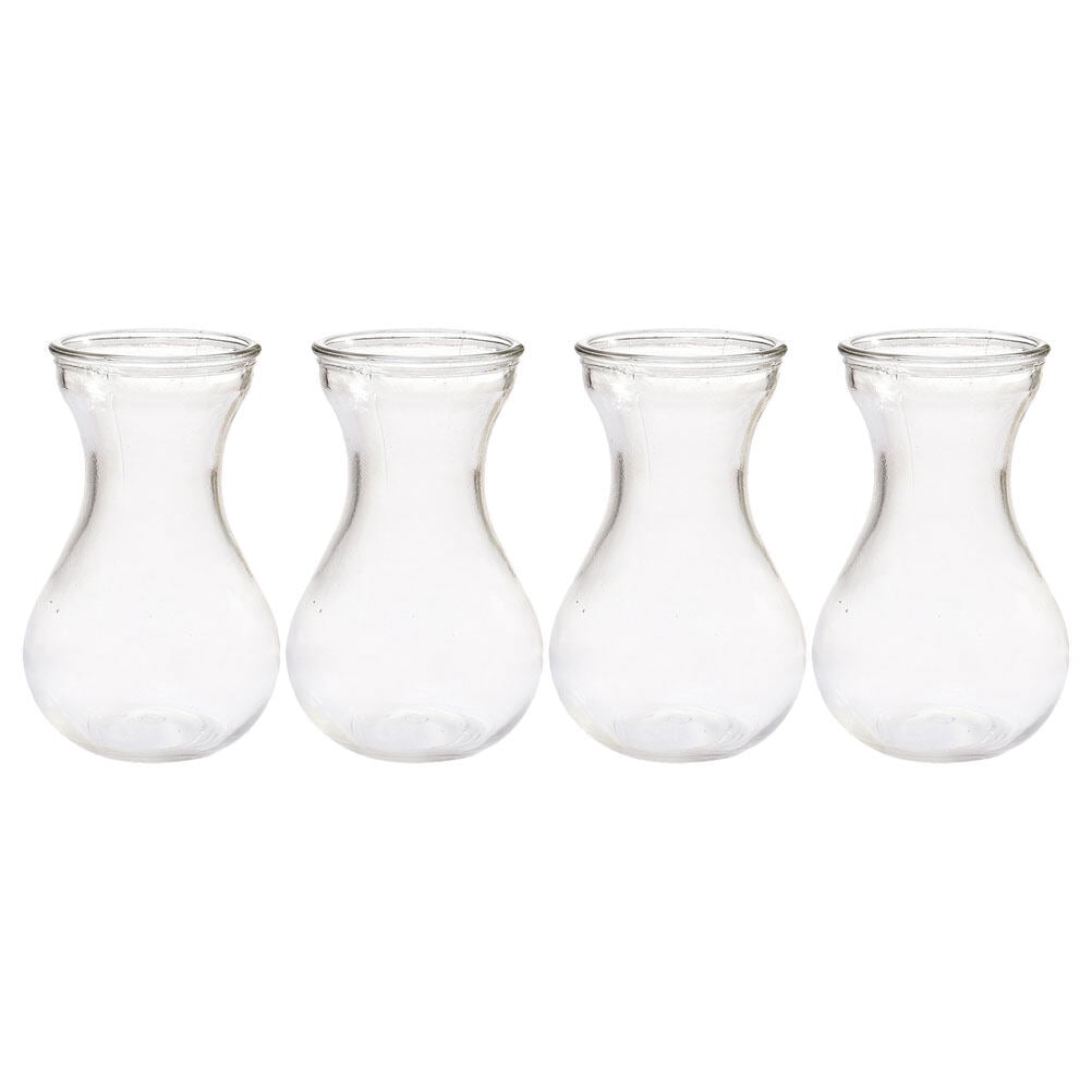 Click here for Har Adhesive 4pcs Hyacinth Vase Small Glass Vases... prices