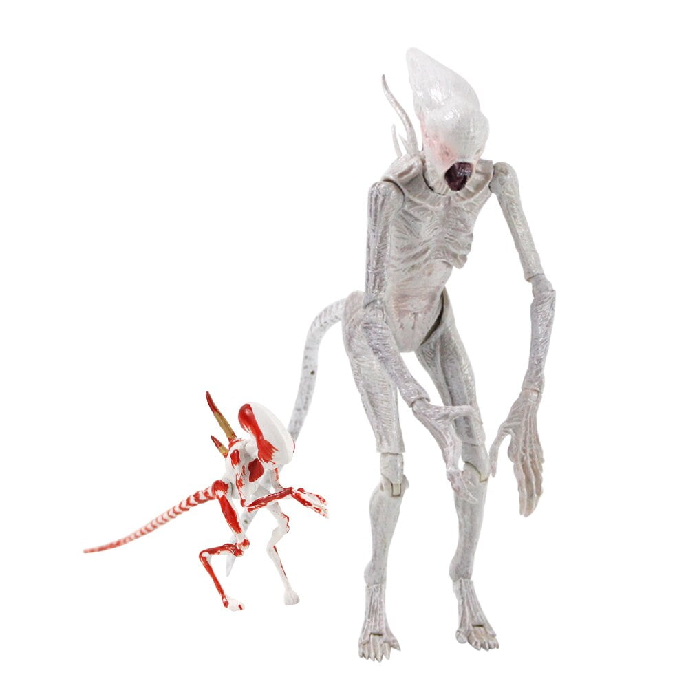 Alien VS predator Figure Set Neomorph Figura Xenomorph Facehugger Pecho ...