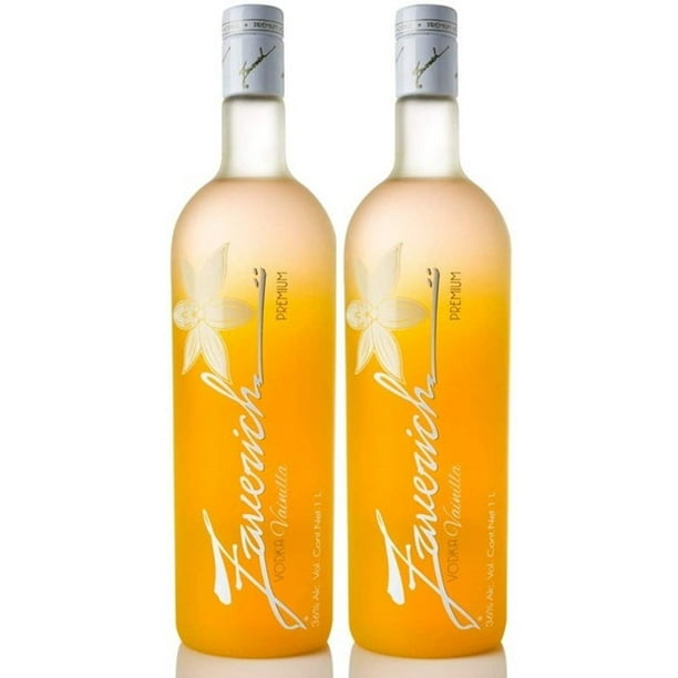 Pack de 12 Vodka Zaverich Duo Vainilla de 1 L Zaverich Duo Vainilla de ...