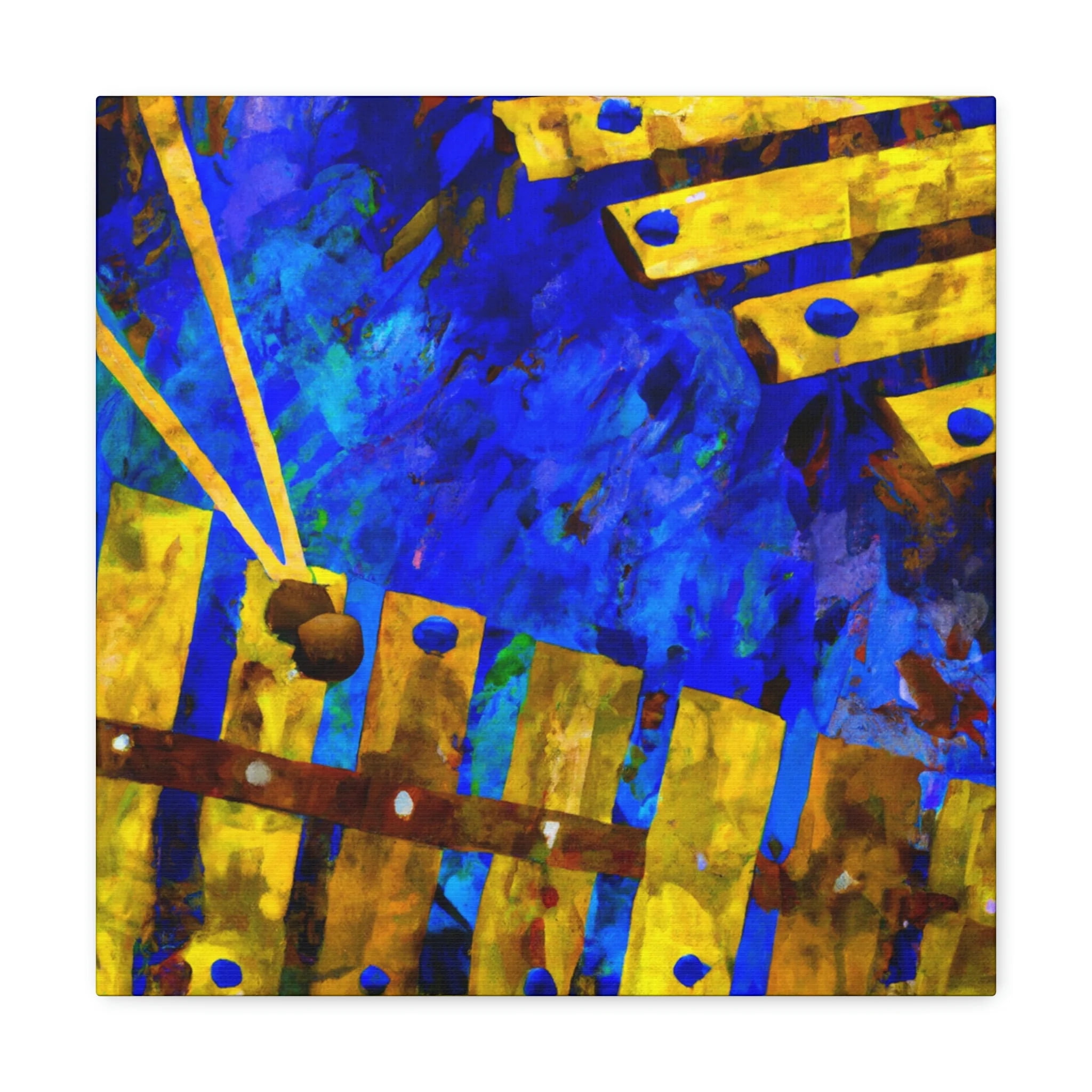 Xylophone Symphony Abstraction - Canvas - Walmart.com Xylophone Symphony Abstraction - Canvas - Walmart.com