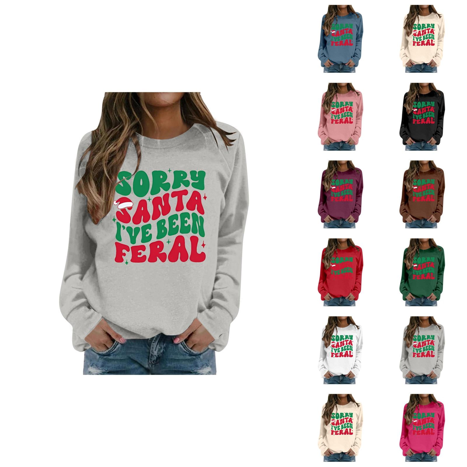 Click here for Generic Sorry Santa Ive Been Feral Funny Christmas... prices