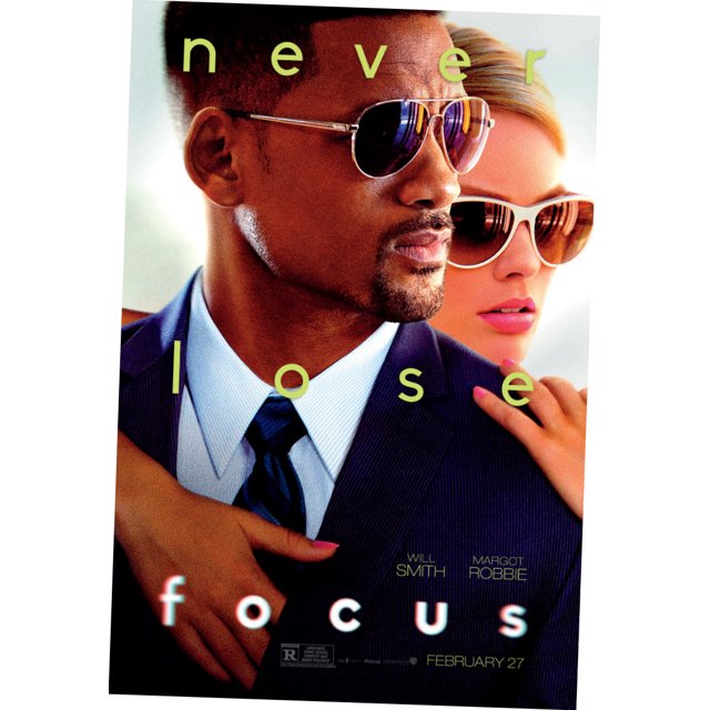 Focus Movie Poster 16x24 Poster Medium Art Poster 16x24 Unframed, Age ...