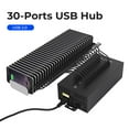 ORICO 30-Port USB 2.0 Hub Adapter, Industrial-Grade USB Splitter with ...