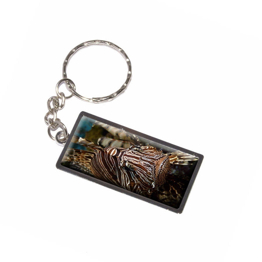 Lionfish Lion Fish Keychain Key Chain Ring - Walmart.com