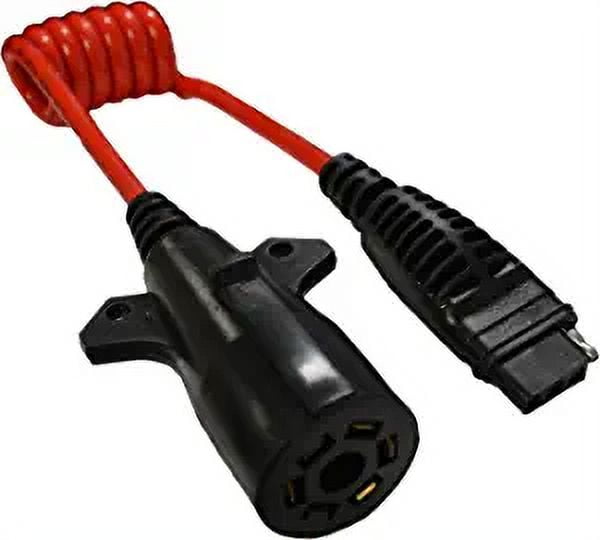 7-Way RV Blade to Standard 4-Flat Wire Adapter (Heavy Duty) - Walmart.com