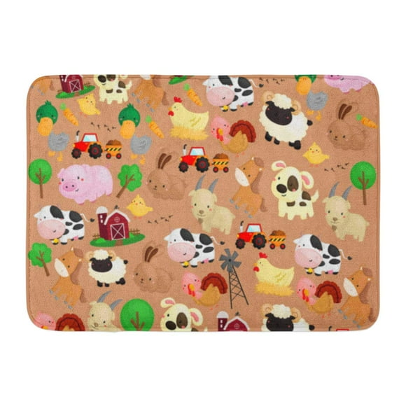 Farm Animals Rug