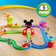 Disney Jr. Mickey Mouse Clubhouse Fun Track Set, 43 pieces, Kids Toys ...