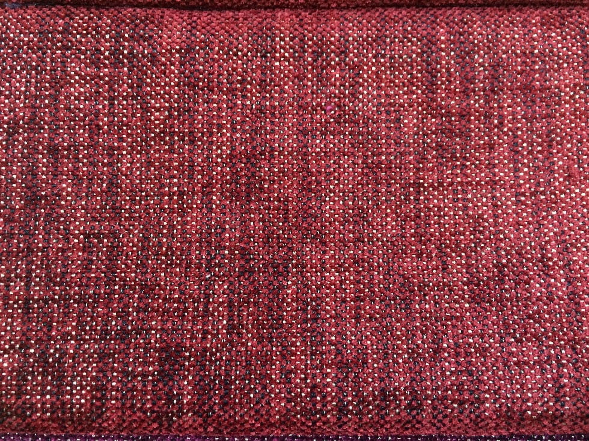 Natasha Home Polyester 56" Indoor/Outdoor, Upholstery, Ruby Color ...