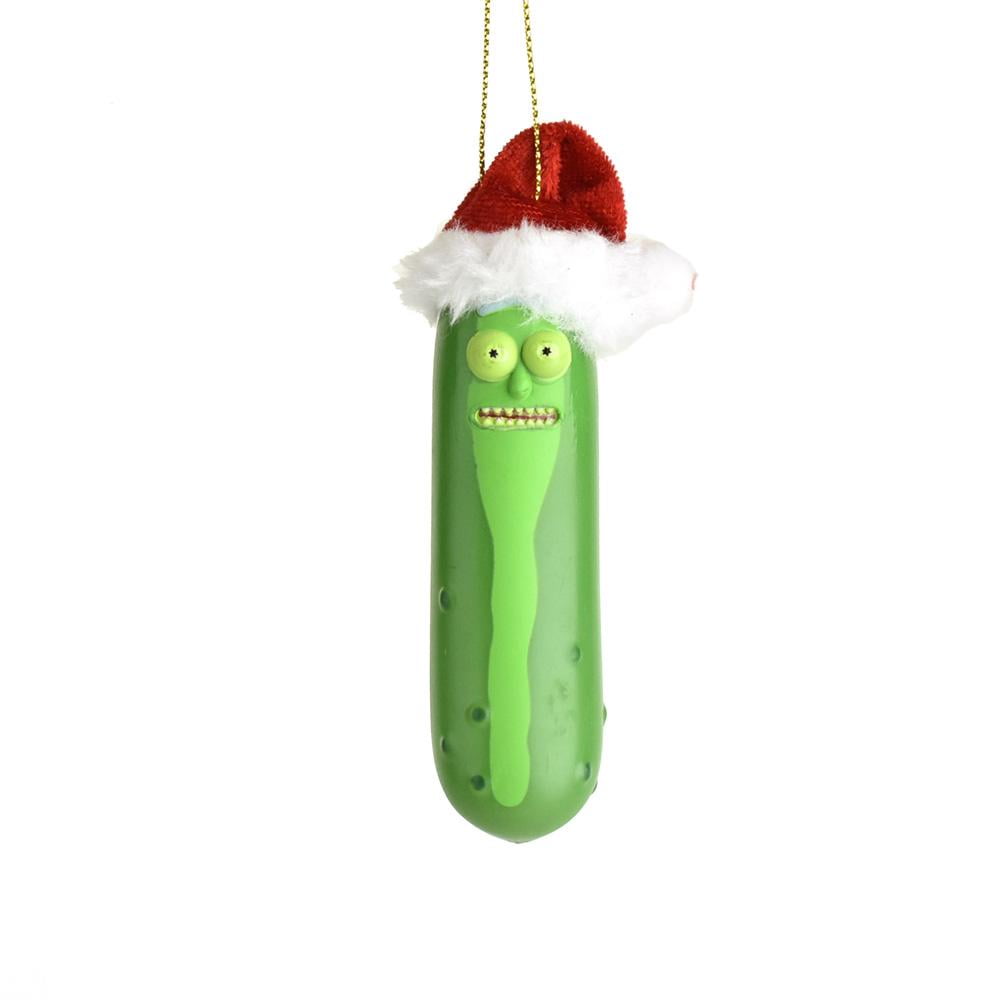 Rick and Morty Santa Pickle Christmas Ornament, 4-1/2-Inch - Walmart.com