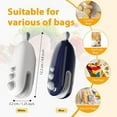 2 in 2 USB Rechargeable Heat Seal and Cutter, Back magnetic design ...