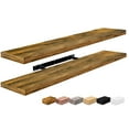 Sorbus Extra Long Floating Rectangle Shelves – 35" L x 9" D x 1.5" H ...