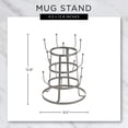 Bronze Metal Matte Vintage Mug Stand 9.5x12.8 - Walmart.com
