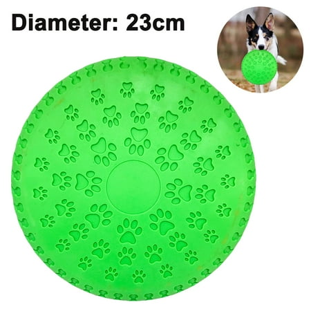 2 Pcs Dog Flying Disc Rubber Catcher Toy Large Dog Toys | Walmart Canada