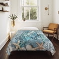 Blue Turtle Coastal Tapestry for Bedroom Wall Hanging Tapestry, Summer ...