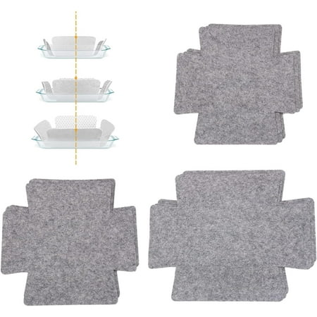 LAICAIW Bakeware Protectors, Set of 9 and 3 Different Size, Pan ...