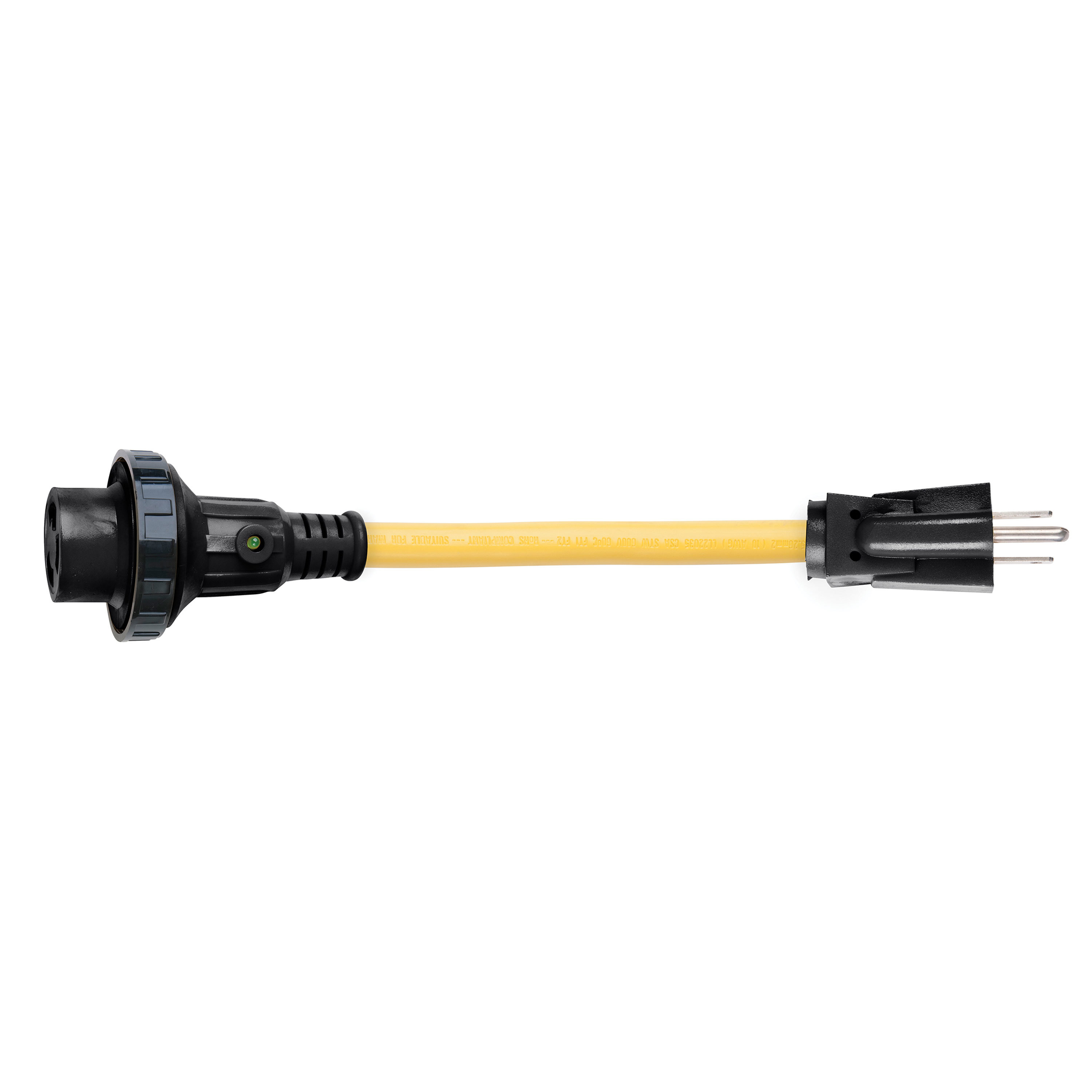 ParkPower 1530PA Pigtail Adapter - 15A Male / 30A Female - Walmart.com