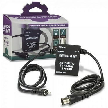 NES/SNES/Sega Genesis Universal RF Unit Automatic TV/Game Switch ...