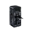CyberPower TRB1A2 All-in-One Travel Adapter and Converter Plug ...