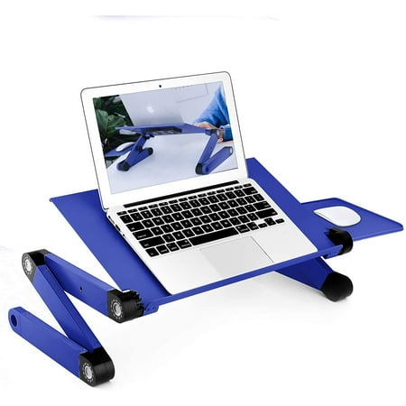 RAINBEAN Adjustable Laptop Cooling Stand & Lap Desk for Bed Couch Mouse ...