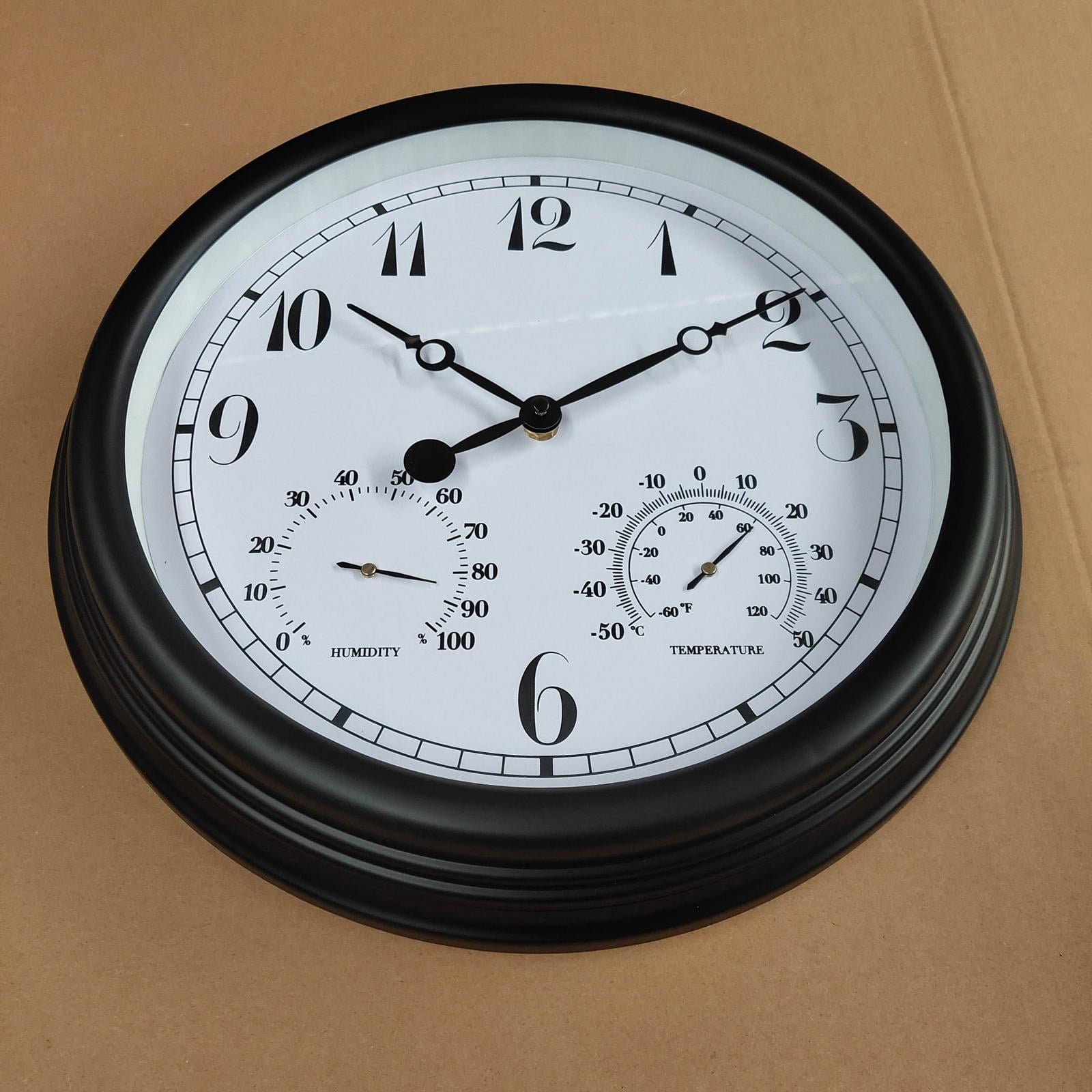 Click here for Elodie Outdoor Wall Clock Thermometer Hygrometer W... prices