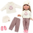 K.T. Fancy Doll Playset 18 Inch Girl Doll with Accessories 5 Piece ...