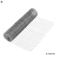 Galvanized Chicken Wire Mesh for Garden & Crafts - Hexagonal Poultry ...
