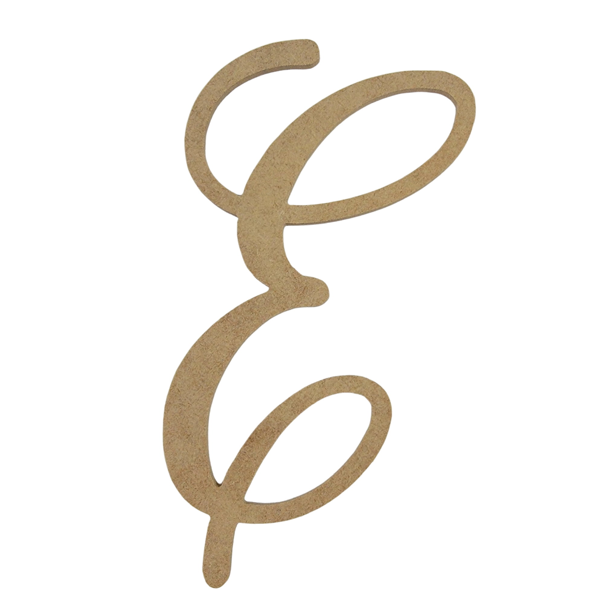 Wooden Letter Unfinished, Marcella Font, Craft Cutout - Walmart.com