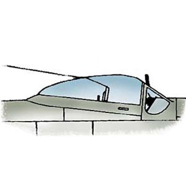 Spitfire Mk XVI, XIV Bubble Vacuform Canopy for Heller, Fujimi (1/72 ...