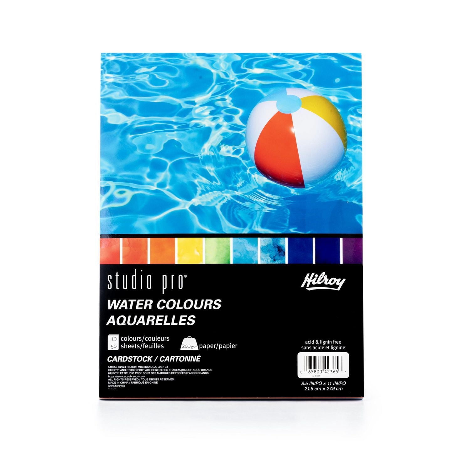 Click here for Hilroy Studio Pro Water Colours Cardstock 8.5x11 5... prices