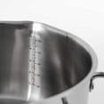 Stainless Steel Stock Pot with Lid: 6 Quart Stockpot Pasta Pot with Two ...