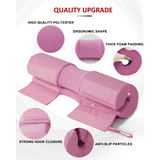 LAVVON Barbell Squat Pad Nylon Padding AntiSlip Thick Foam Cushion for ...