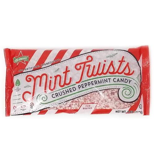 Atkinson's Mint Twists Crushed Peppermint Candy - 8-oz. Bag - Walmart.com
