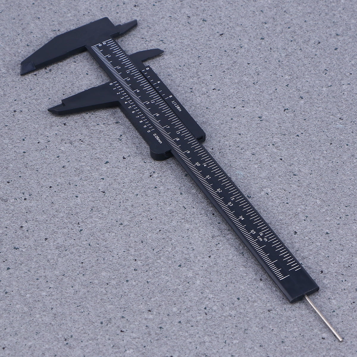Buy FRCOLOR 150mm 0.5mm Mini Vernier Caliper Metric Plastic Portable ...