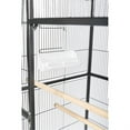 Prevue Pet Products Steel Flikght Cage with Stand in Black Finish F046 - Walmart.com