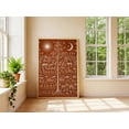 Affixzi Warli Tree of Life Print, Indian Folk Art Village Oak Giclée ...