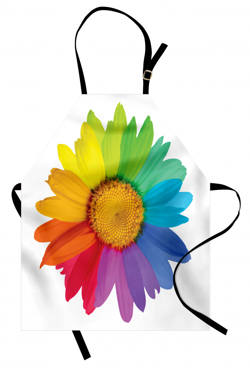 Flower Apron Rainbow Colored Sunflower or Daisy Spring Inspired Image ...