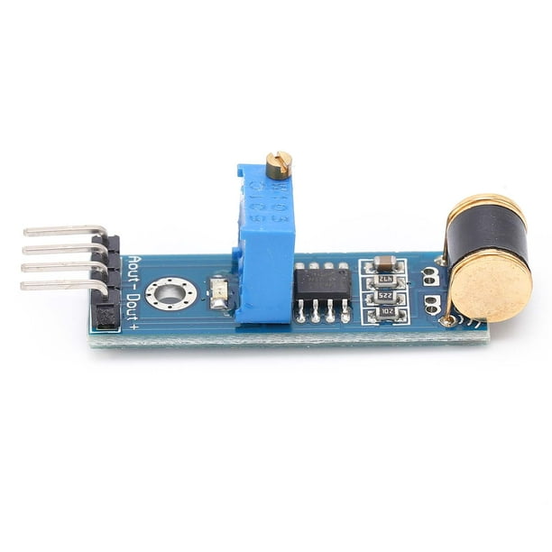 801S Shock Sensor Module, Sensor Module Adjustable Sensitivity Module ...
