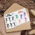 1sheet Plastic Stamps for DIY Scrapbooking Album Decorative Cards ...