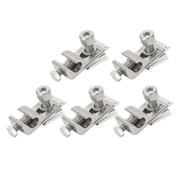Solar Mounting System Grounding Clips, Thunder 5Pcs Metal Solar Panel ...