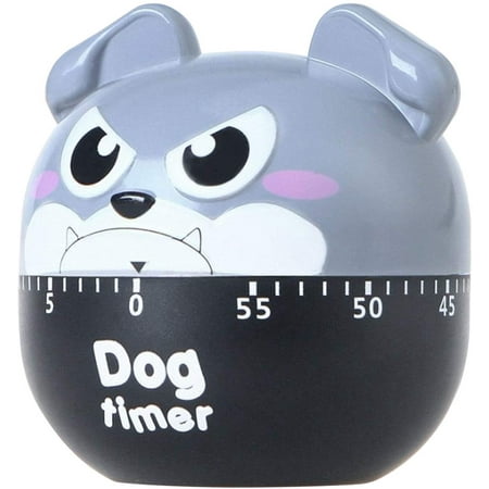 60 Minutes Kitchen Timer,Cute Cartoon Dog Shape Timers Mechanical ...