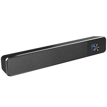 Wired Computer Sound Bar, Stereo Usb Powered Mini Soundbar Speakers ...