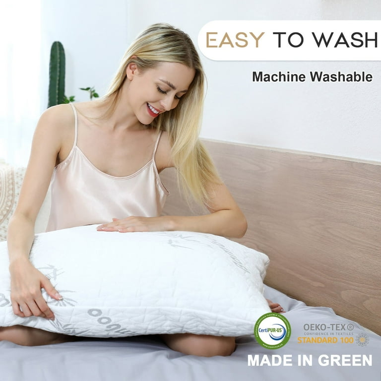 KOSMIKO Shredded Memory Foam Pillow with Adjustable Cross KOSMIKO Shredded Memory Foam Pillow with Adjustable Cross