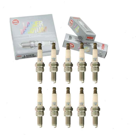 10 pc NGK 90117 Laser Iridium Spark Plugs for 12611882 12622561 ...