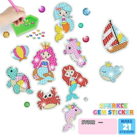 zanvin Painting Stickers, Diamond -Painting Kits For Kids Create Your ...