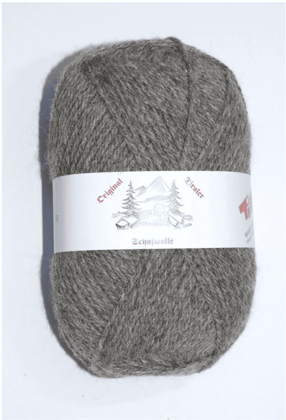 Wagner Fine Knitting Yarn in 50% Merino 50% Alpaca Wool (Light Brown ...