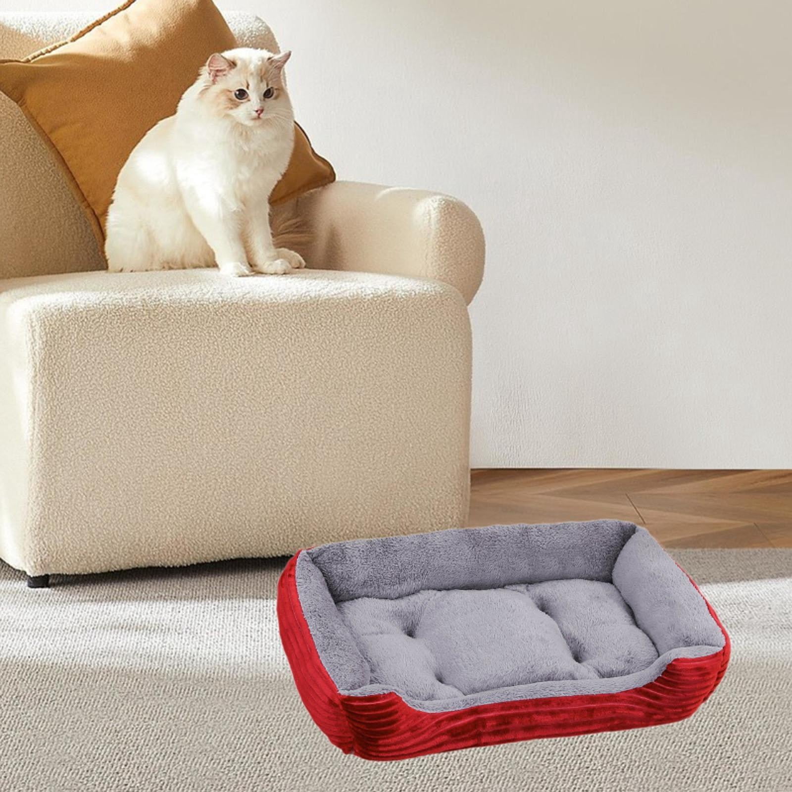 Cama rectangular para perros Cama para perros pequeños para perros ...