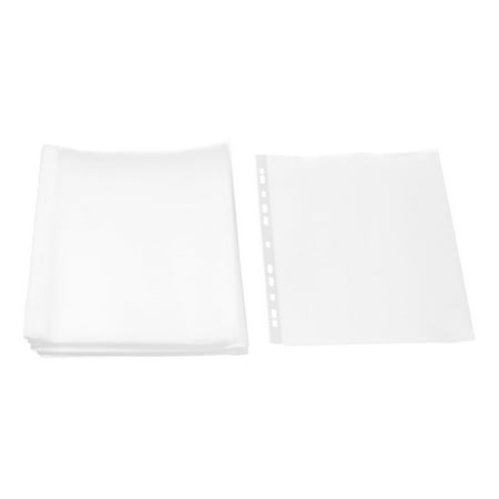 Plastic File A4 Paper Sheet Protector Clear 0.05cm Thickness 100pcs ...