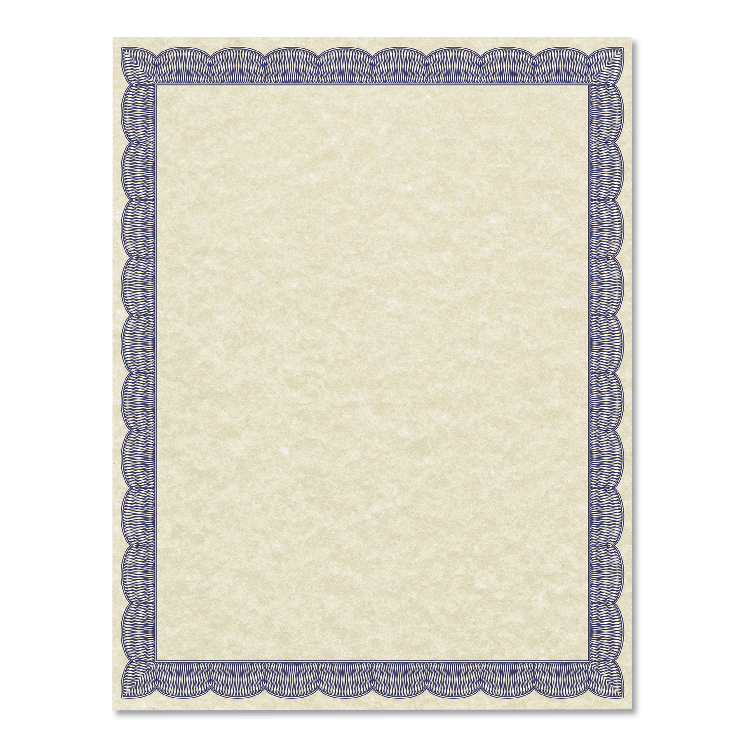Southworth Parchment Certificates, Traditional, 8 1/2 x 11, Ivory w ...