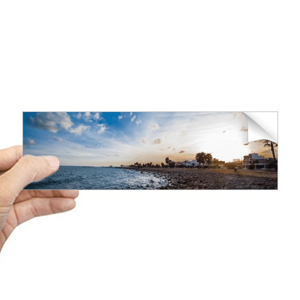 ocean st beach sea picture rectangle bumper sticker notebook window ...